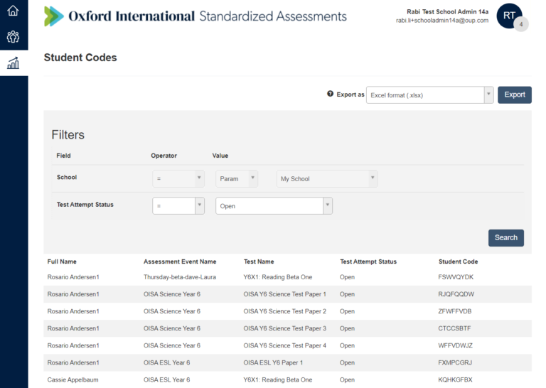 Quick Start Guide – OISA help and support